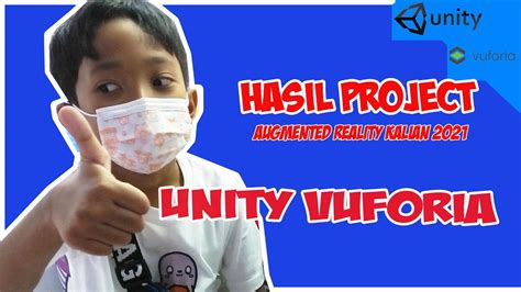 Project Augmented Reality App Dengan Unity Dan Vuforia Youtube