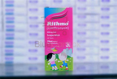 Rithmo Syrup 250mg Blue Cart
