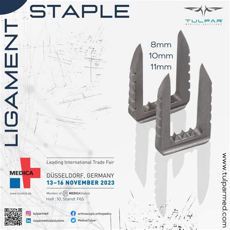 Tulpar Medical Solutions A Ligament Staple For Acl Reconstruction