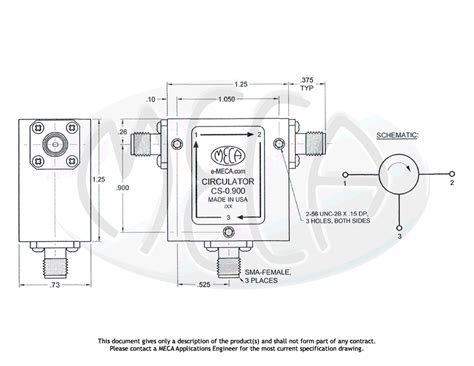 Rf Circulator — Meca Electronics Inc