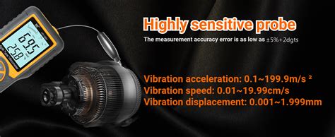 Vibration Meter Handheld Vibration Sensor Meter Vibration Meter Tester
