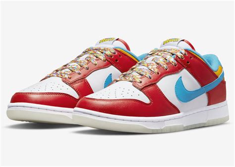 Lebron James X Nike Dunk Low Fruity Pebbles” Release Date And Info Sneakers Soleinsider