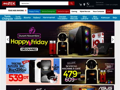 Bienvenue Au Mytek Tn Page Vente En Ligne Pc Portable Smartphone Tv Led Tunisie