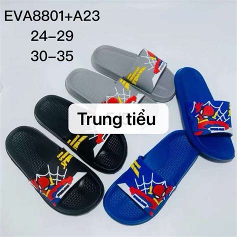 XẢ Kho DÉp SiÊu NhÂn NhỆn Spi SiÊu NhẸ Cho BÉ MÃ 8801 Shopee Việt Nam