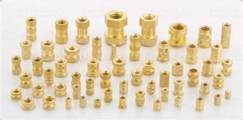 Brass All Types Insert At Rs 097piece Brass Inserts In Jamnagar Id 23908125012