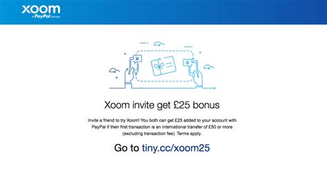 Xoom Referral Code 25 Reward Bonus Paid To Your Paypal After A First