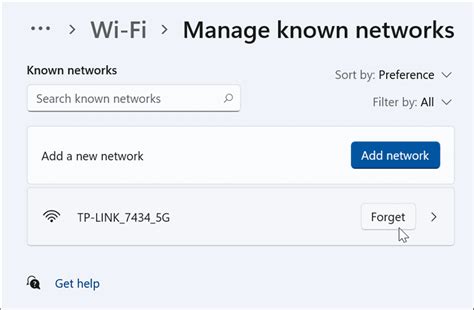 How To Forget A Wi Fi Network On Windows 11