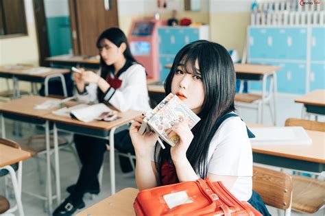 Loozy Zia 지아 and Sonson 손손 Bitch Academy Hard photos and videos Cosplaytele