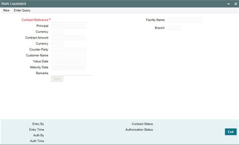 Oracle FLEXCUBE Universal Banking User Guide