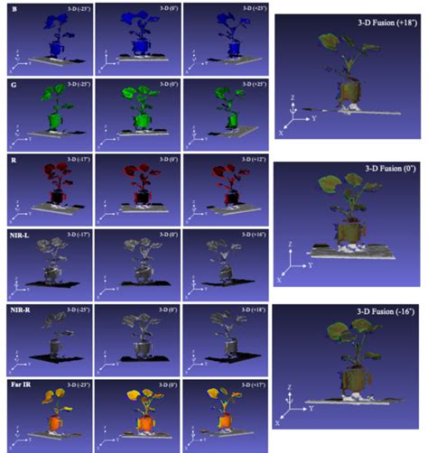 3 D Spectral Images With Depth Information Embedded And 3 D Mixed