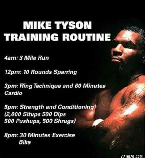 Mike Tyson Workout Artofit