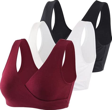 Colomi Maternity Nursing Bra Wireless Cotton Breastfeeding Bra For
