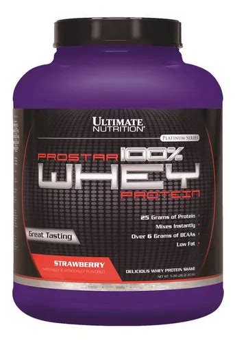 Prostar Whey 5 Lb Ul Sabor Frutilla Mercadolibre