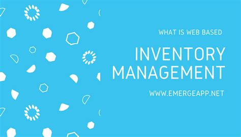 What Is Web Based Inventory Management Software