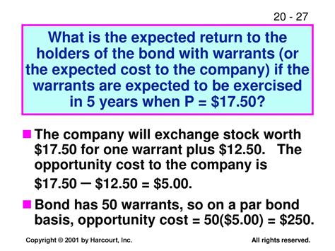 CHAPTER 20 Hybrid Financing Preferred Stock Leasing Warrants And