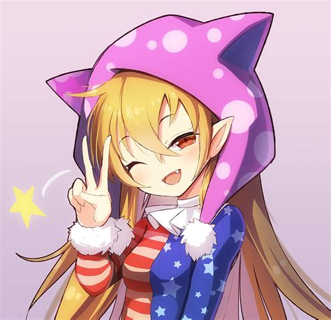 Safebooru 1girl D Adapted Costume American Flag Dress Animal Hat