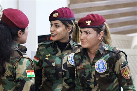Female Peshmurga Instructors Graduate