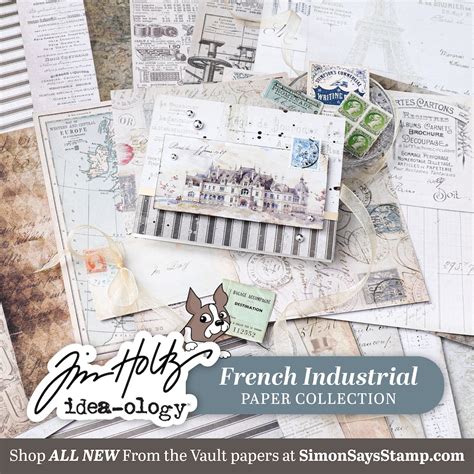 New Limited Edition Vault Tim Holtz Idea Ology Paper Collections