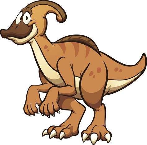 Parasaurolophus Dinosaur 628510 Vector Art At Vecteezy