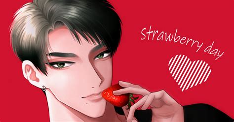 創作bl 【創作bl】絵と新年挨拶漫画 苺盛どらごんのイラスト Pixiv