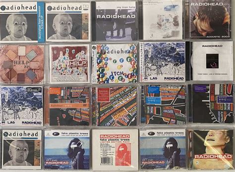 Lot 71 Radiohead Cd Collection