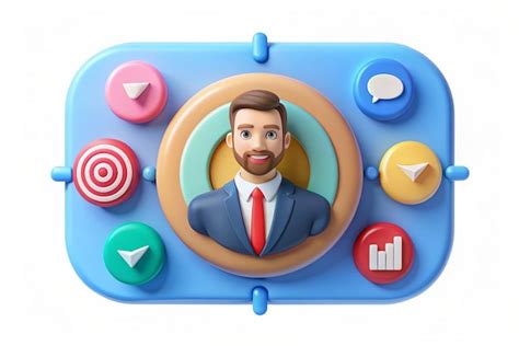 3d Customer Centric Illustration On Speech Bubble Customization Strategy Personalized Marketing