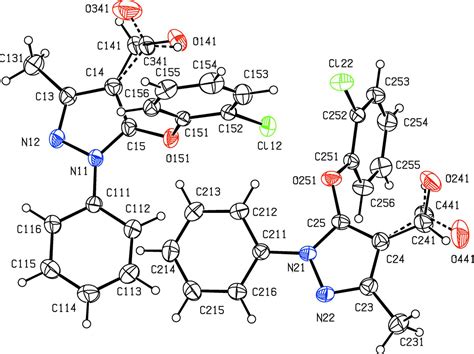 IUCr Conversion Of Substituted 5 Aryloxypyrazolecarbaldehydes Into