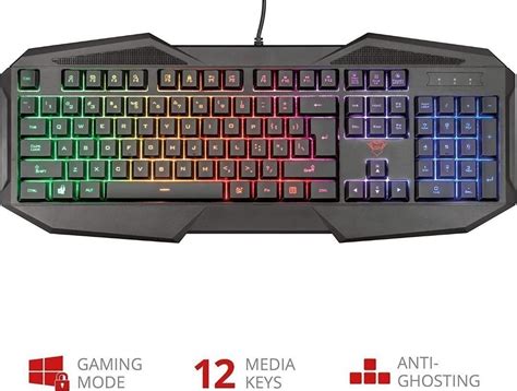 Best Deal Gaming Keyboard Led Illuminated Rgb Trust Avonn
