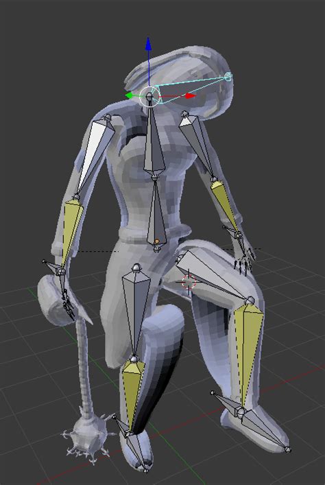Mesh Why Does My Model Deform So Badly When I M Trying To Animate It Blender Stack Exchange