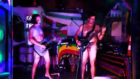Naked French Music Band Play ThisVid