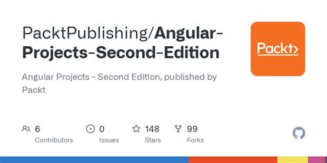 Github Packtpublishingangular Projects Second Edition Angular