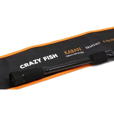 Спиннинг Crazy Fish Kaban 692M-T 209см 8-24гр Regular Fast купить в ...