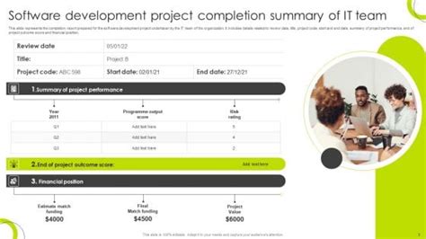 Project Completion Slide Geeks