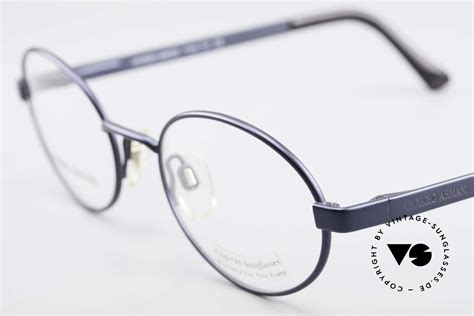 Glasses Giorgio Armani 257 90s Oval Vintage Eyeglasses