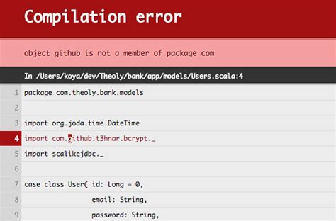 Scala Object Github Is Not A Member Of Package Com スタック・オーバーフロー