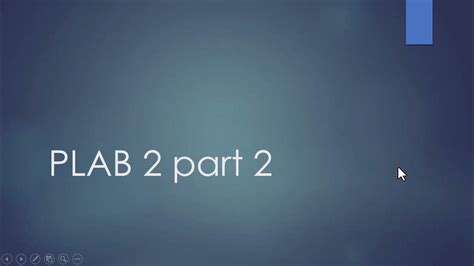 Plab 2 Preparation For Iraqi Doctors Part 2 Youtube