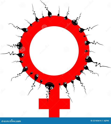 Fertilization Stock Illustration Illustration Of Sperm 22183616