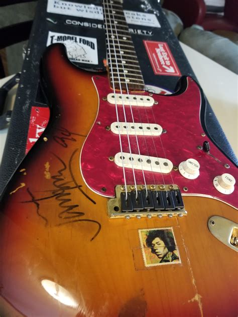 1992 Srv Signature Strat Imgur Link To More In Comments R Stratocaster