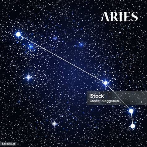 シンボル牡羊座の星座ベクトル図 おひつじ座のベクターアート素材や画像を多数ご用意 おひつじ座 イラストレーション カレンダー