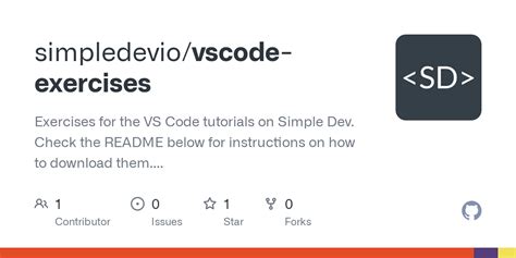 GitHub Simpledevio Vscode Exercises Exercises For The VS Code