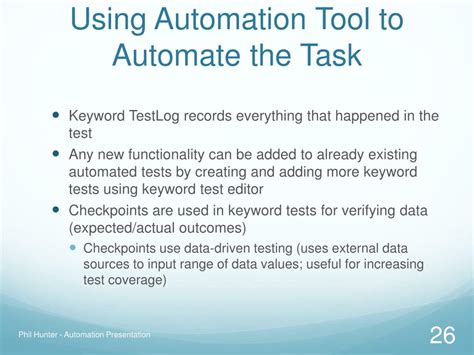 Ppt Automation Testing Presentation Powerpoint Presentation Free