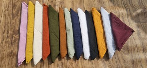 100 Organic Cotton Bandana Natural Dye Hand Dyed Large 23 X23