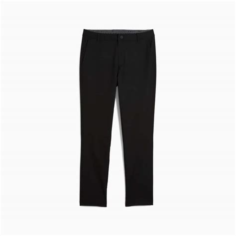 Puma Dealer Tailored Mens Golf Pants Black The Golf Factory