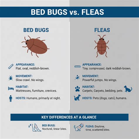 Creepy Crawlers Compared Bed Bugs Or Fleas