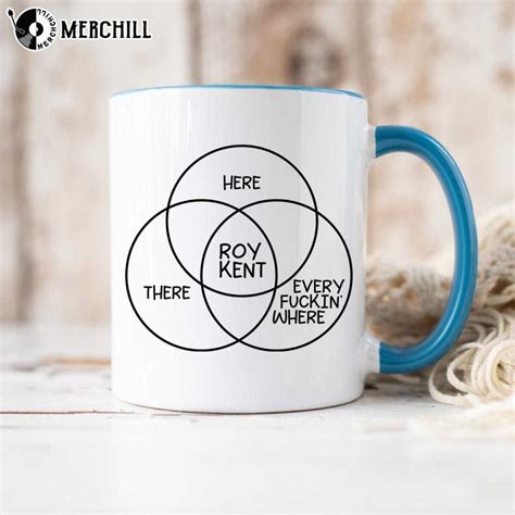 Roy Kent Mug Ted Lasso Coffee Mug Happy Place For Music Lovers