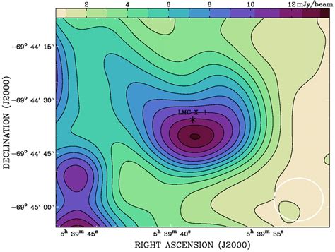 X Ray Binary Lmc X Seen In The Focus Of A Radio Arc In The Mhz