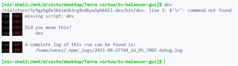 Help Nix Shell Does Not Start Or Work Completely Help Nixos Discourse