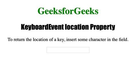 Html Dom Keyboardevent Location 属性 码农参考