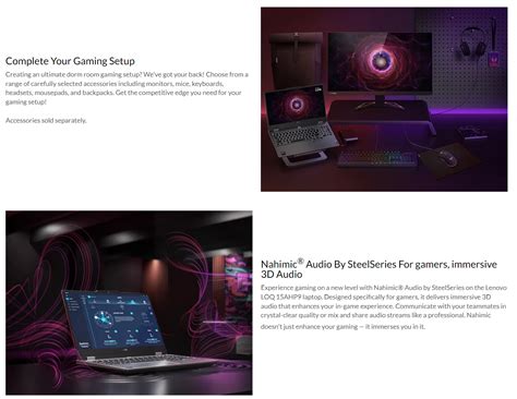 Lenovo Laptop Loq Ai Gaming Jc Edmj Ryzen Hs Gb Gb Ssd Rtx Gb Fhd