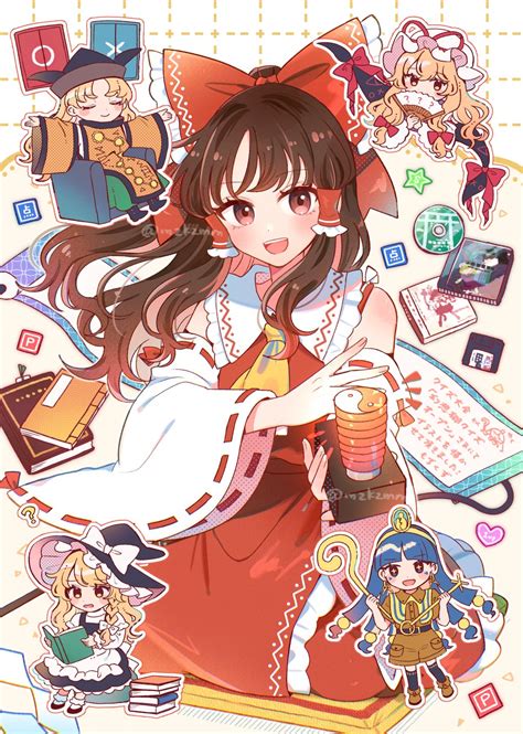 Mozukuzu Manukedori Hakurei Reimu Kirisame Marisa Matara Okina Michigami Nareko Yakumo